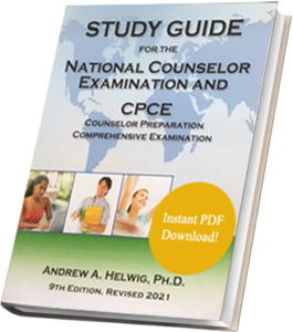 NCE and CPCE Study Guide Instant PDF Download by Dr. Andrew Helwig ...