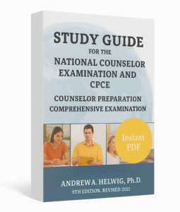 NCE and CPCE Study Guide Instant PDF Download by Dr. Andrew Helwig ...